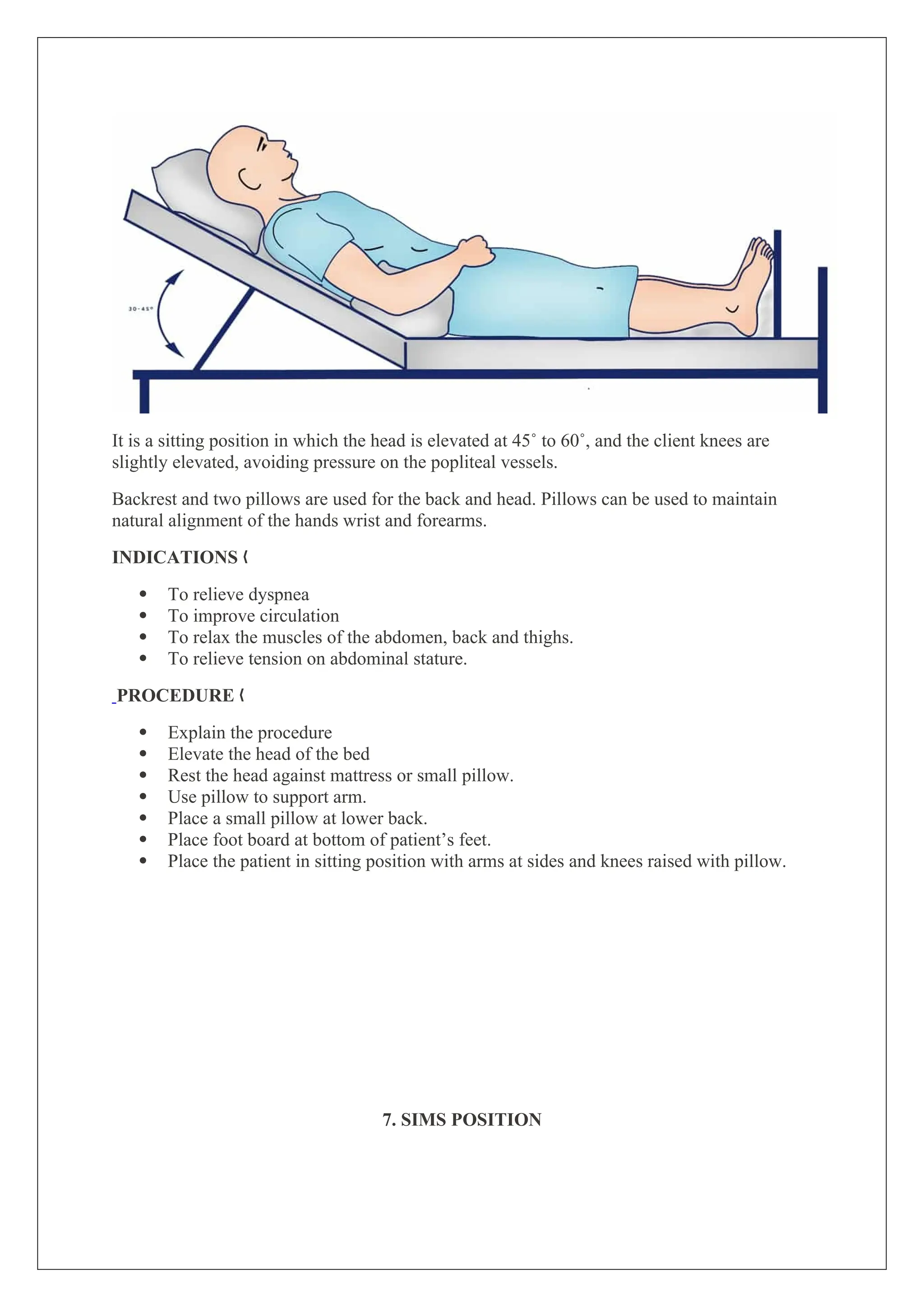 DIFFERENT POSITION IN NURSING CARE .docx