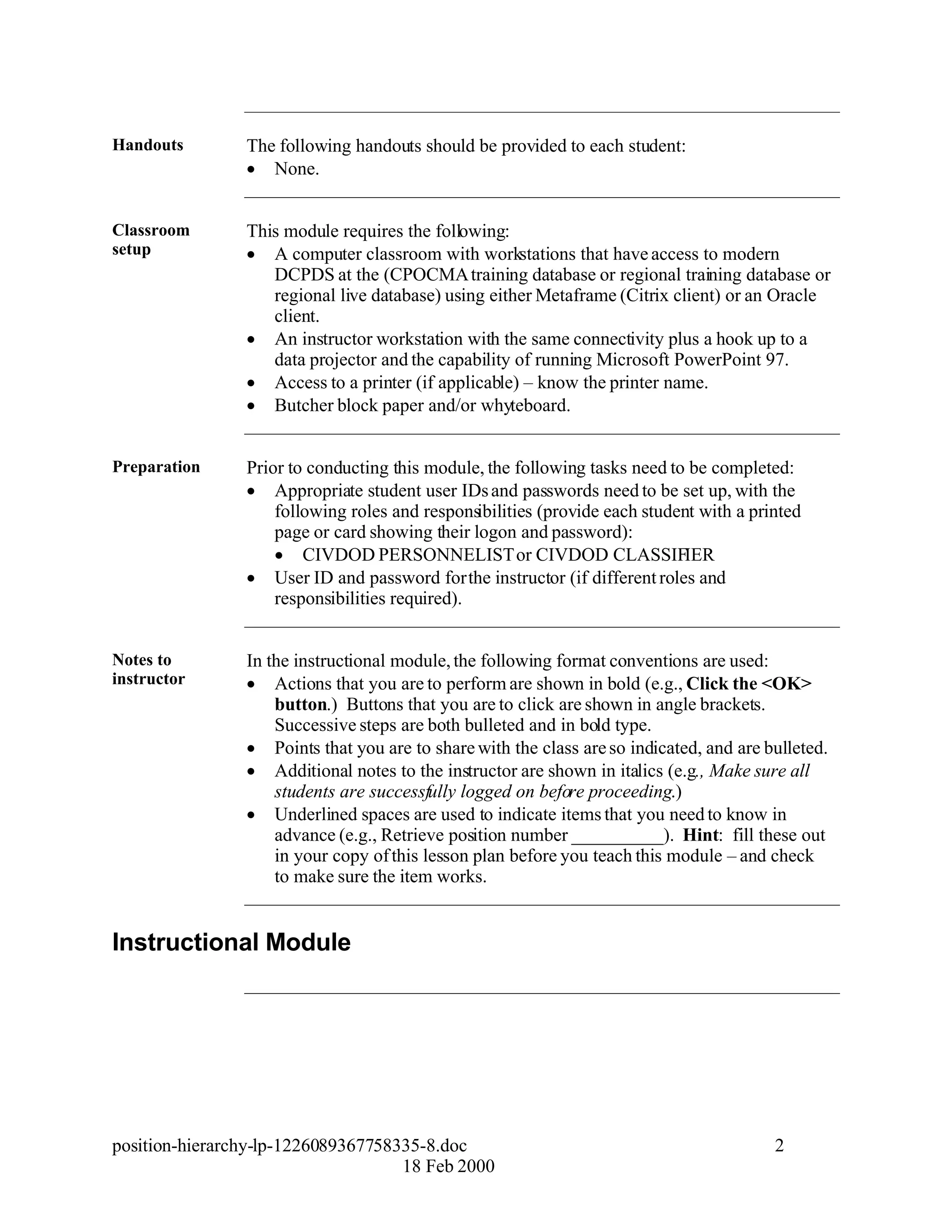 Position Hierarchy Lp | DOC
