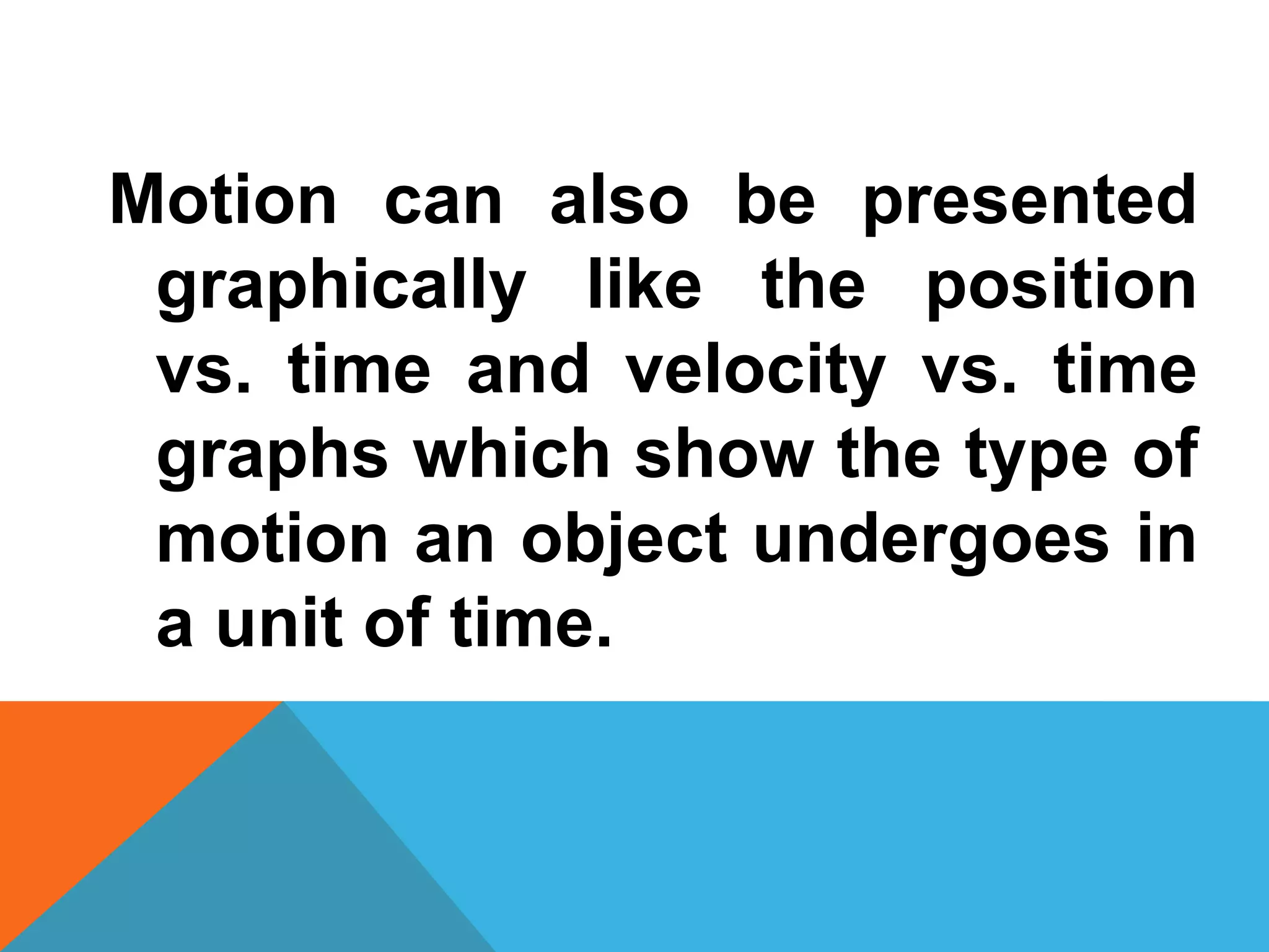 position-time graph.pptx | Physics | Science