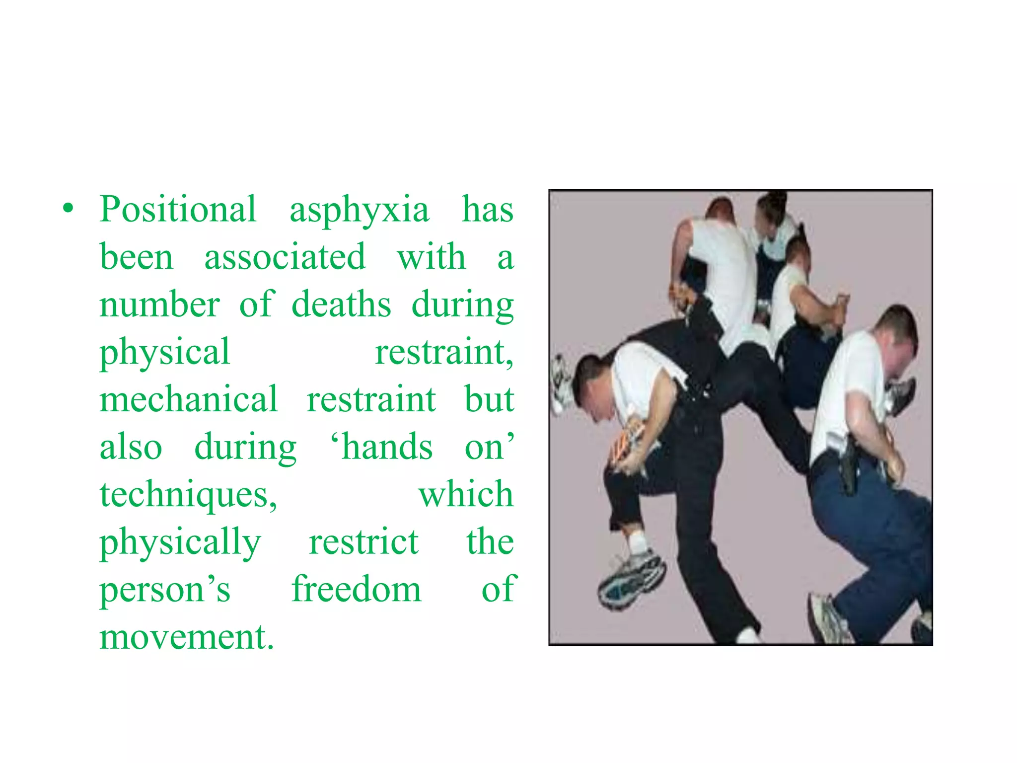 Positional asphyxia | PPTX