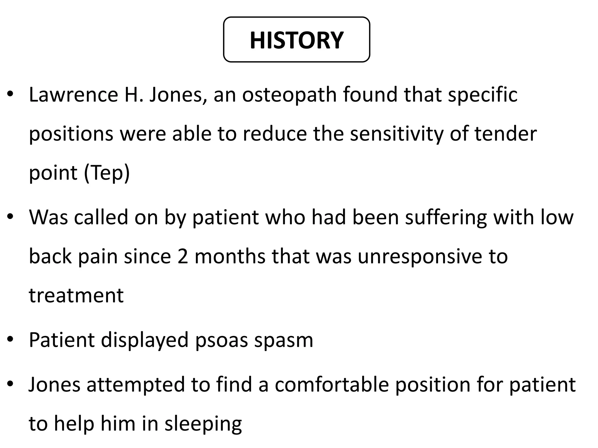 Positional release technique | PPTX