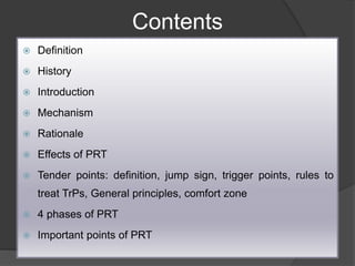 Positional release technique | PPTX