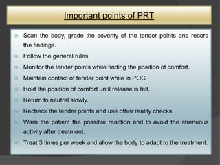 Positional release technique | PPTX