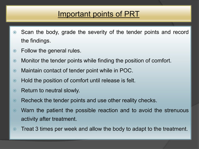 Positional release technique | PPTX | First Aid | Injuries