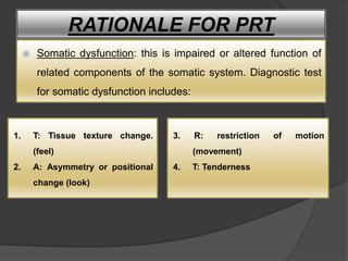 Positional release technique | PPTX