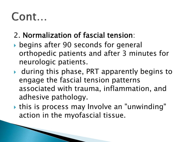 Positional release technique | PPTX | First Aid | Injuries