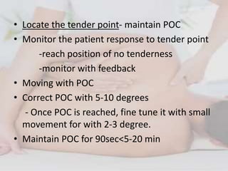 Positional release technique | PPT