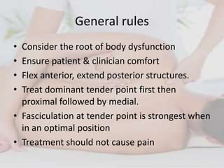 Positional release technique | PPT