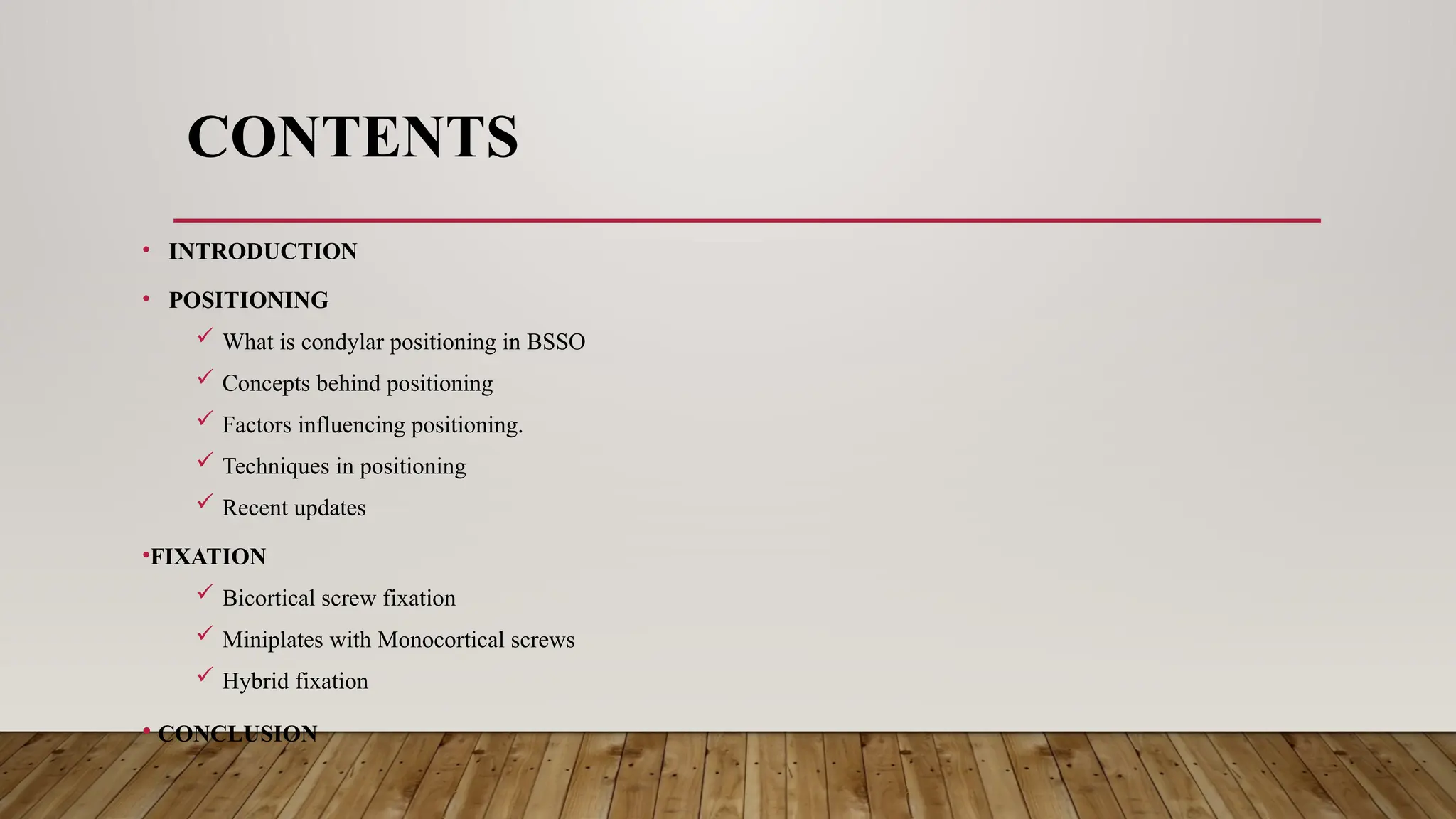 ow to positioning the osteotomized distal and proximal segment in BSSO ...