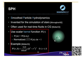Position based fluids | PPT
