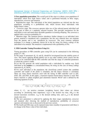 Position control of a single arm manipulator using ga pid controller | PDF