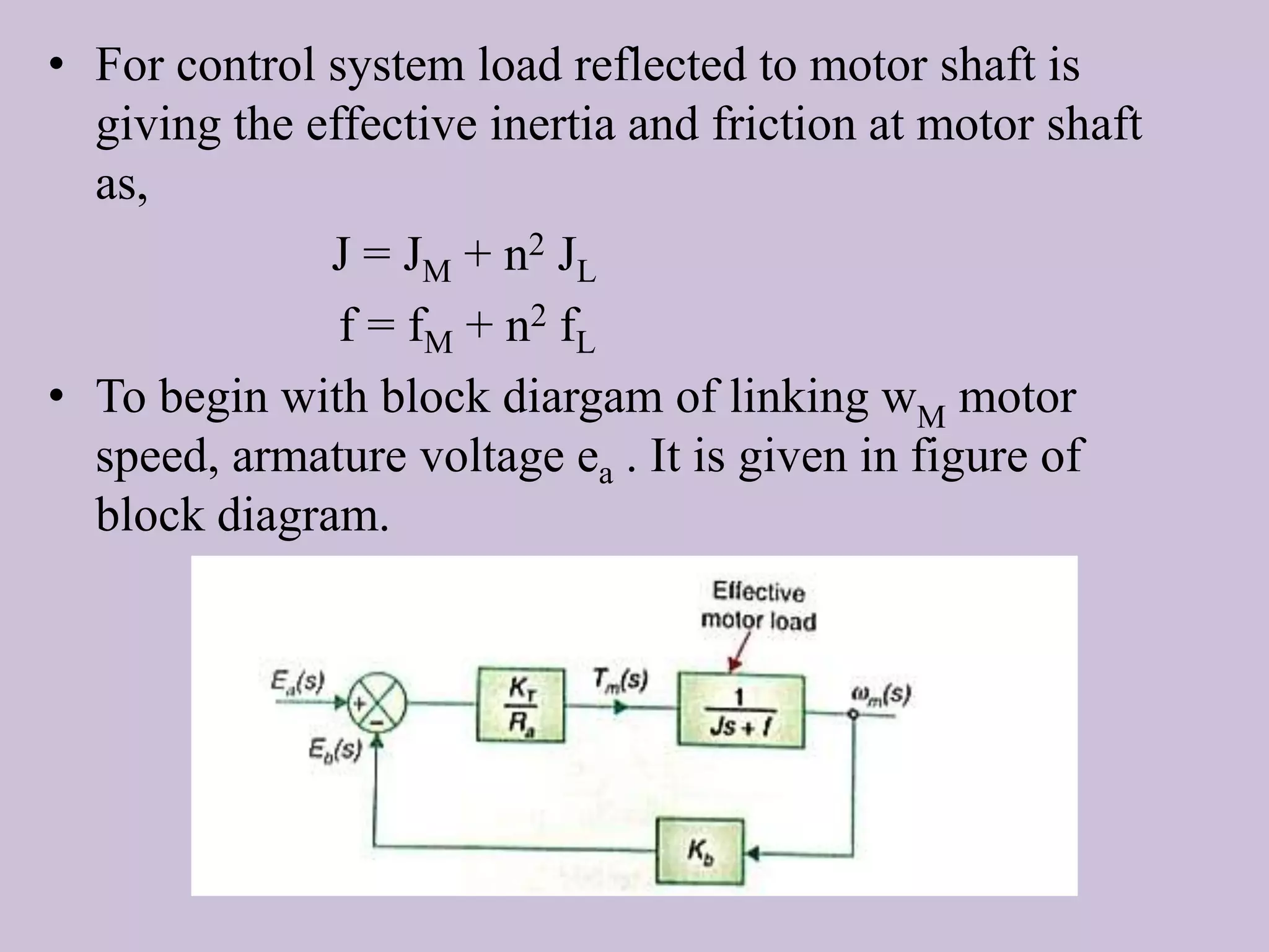 Position control system block diagram | PPTX