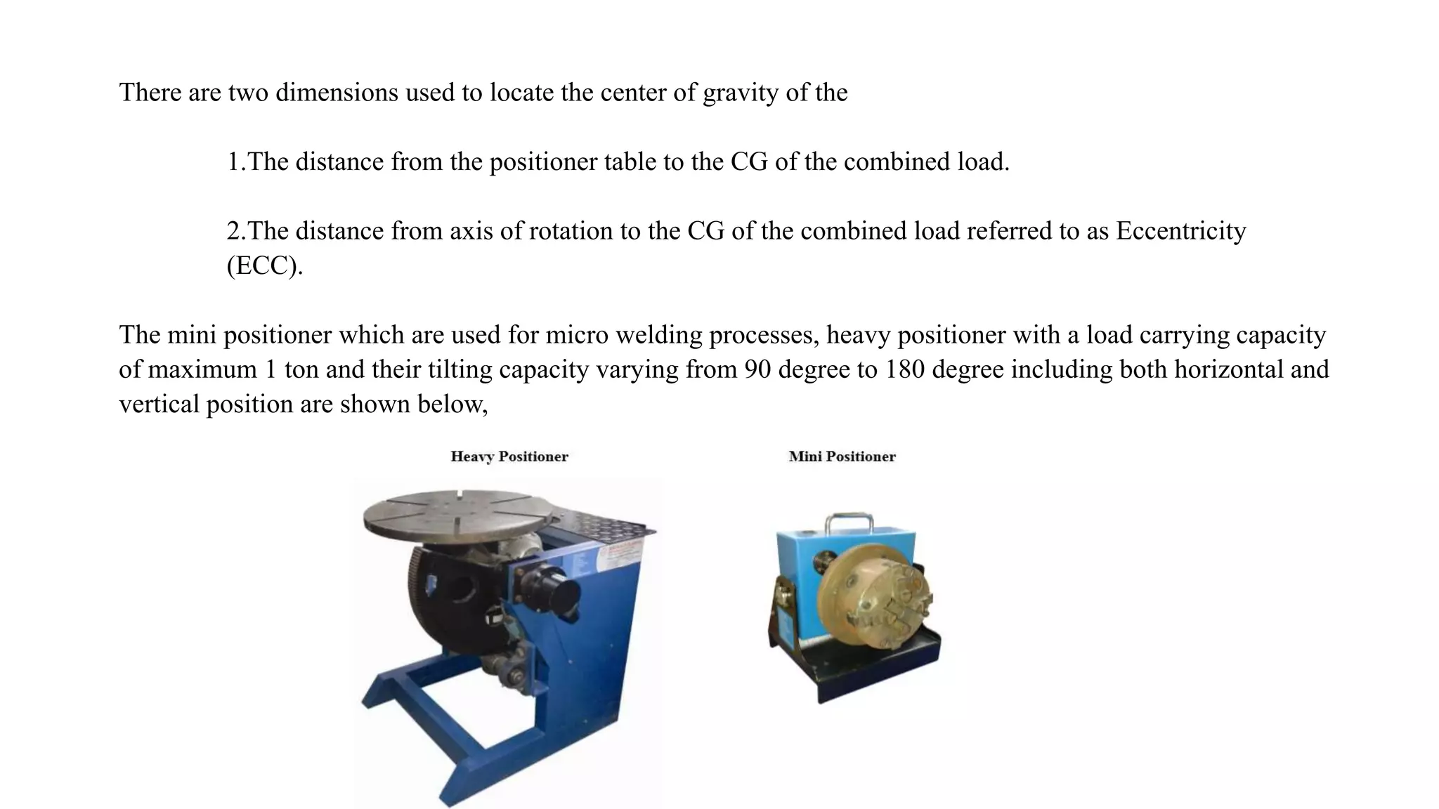 Positioners used for welding ppt | PPTX