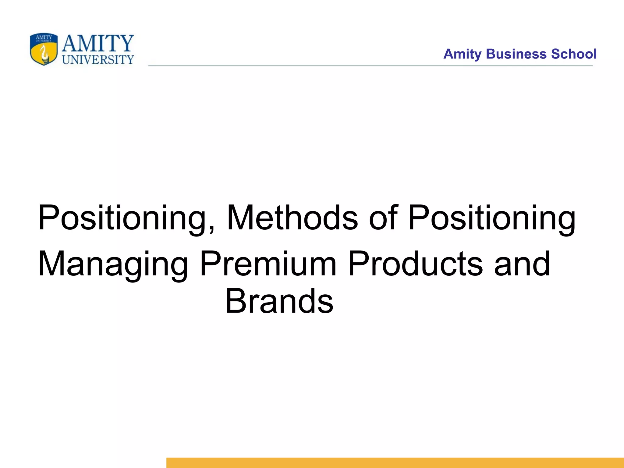 Positioning | PPT