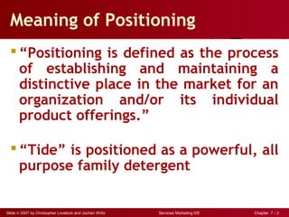 Positioning | PPT