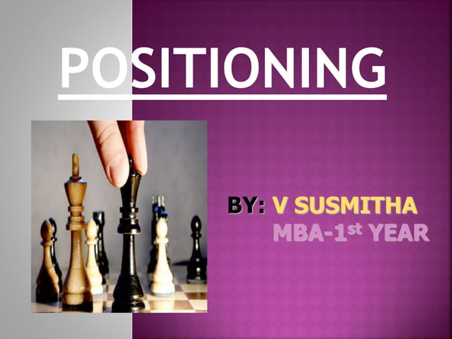 Positioning | PPTX