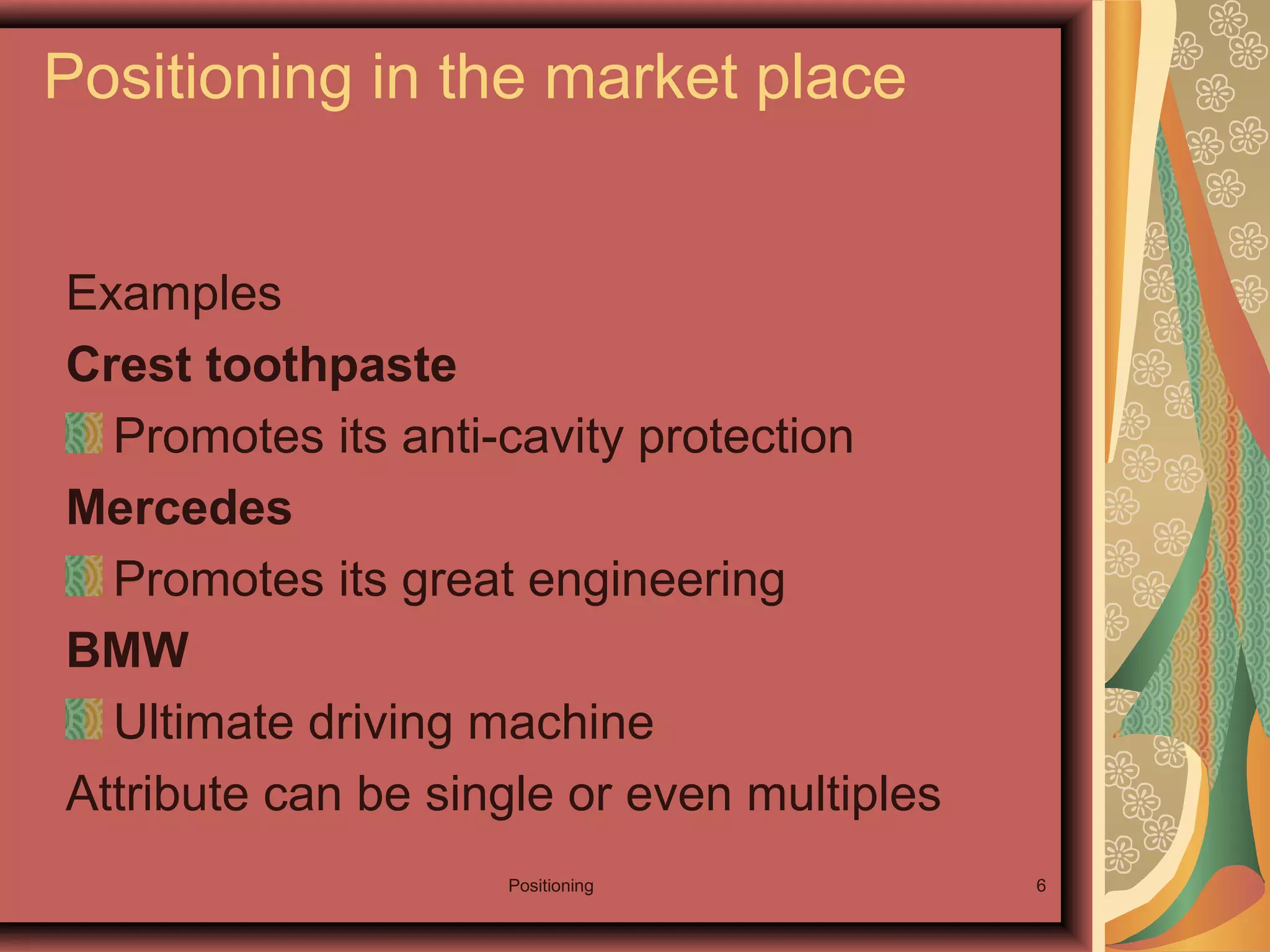 Positioning | PPT