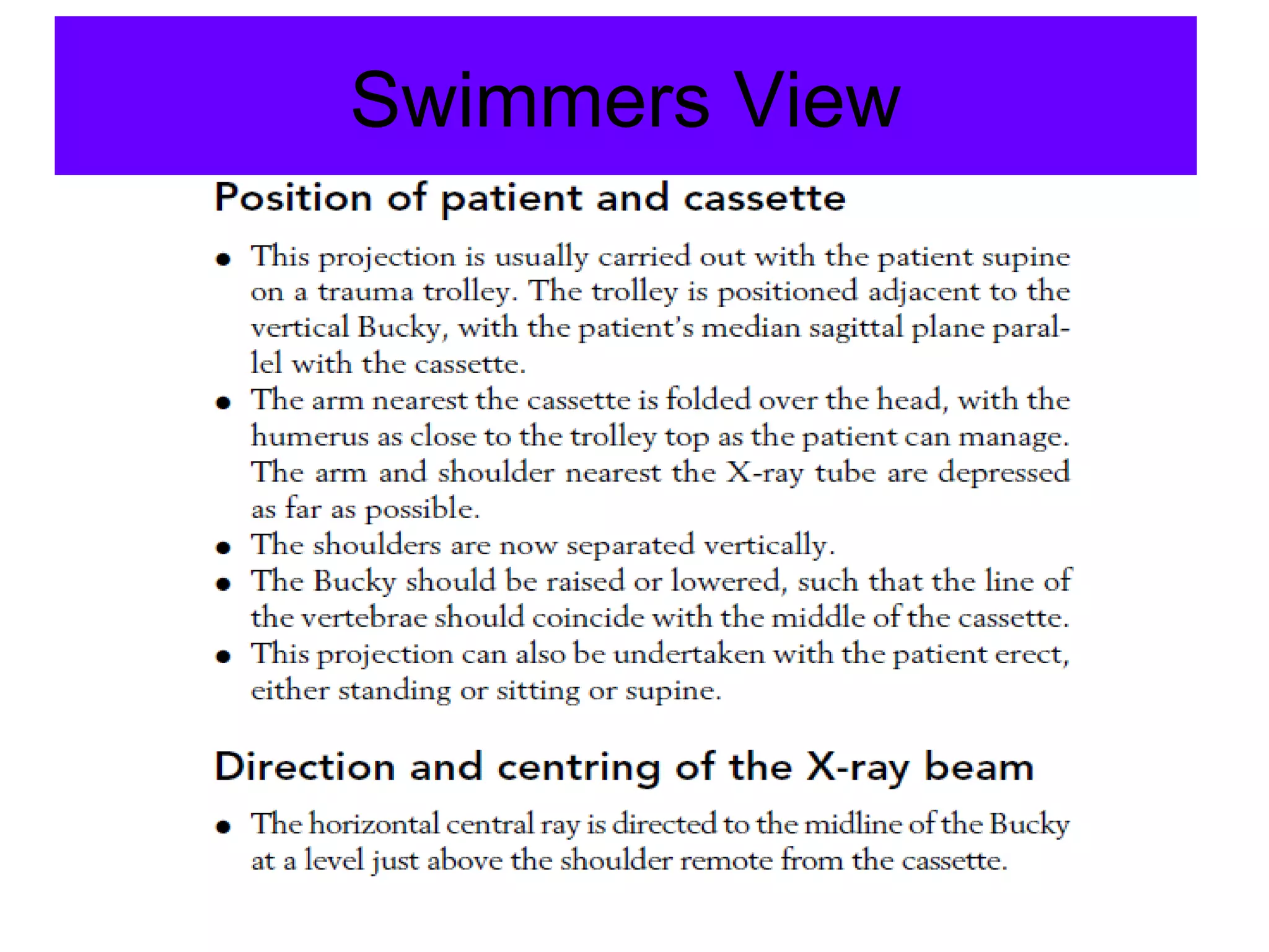 Radiography Positioning Spine | PPT