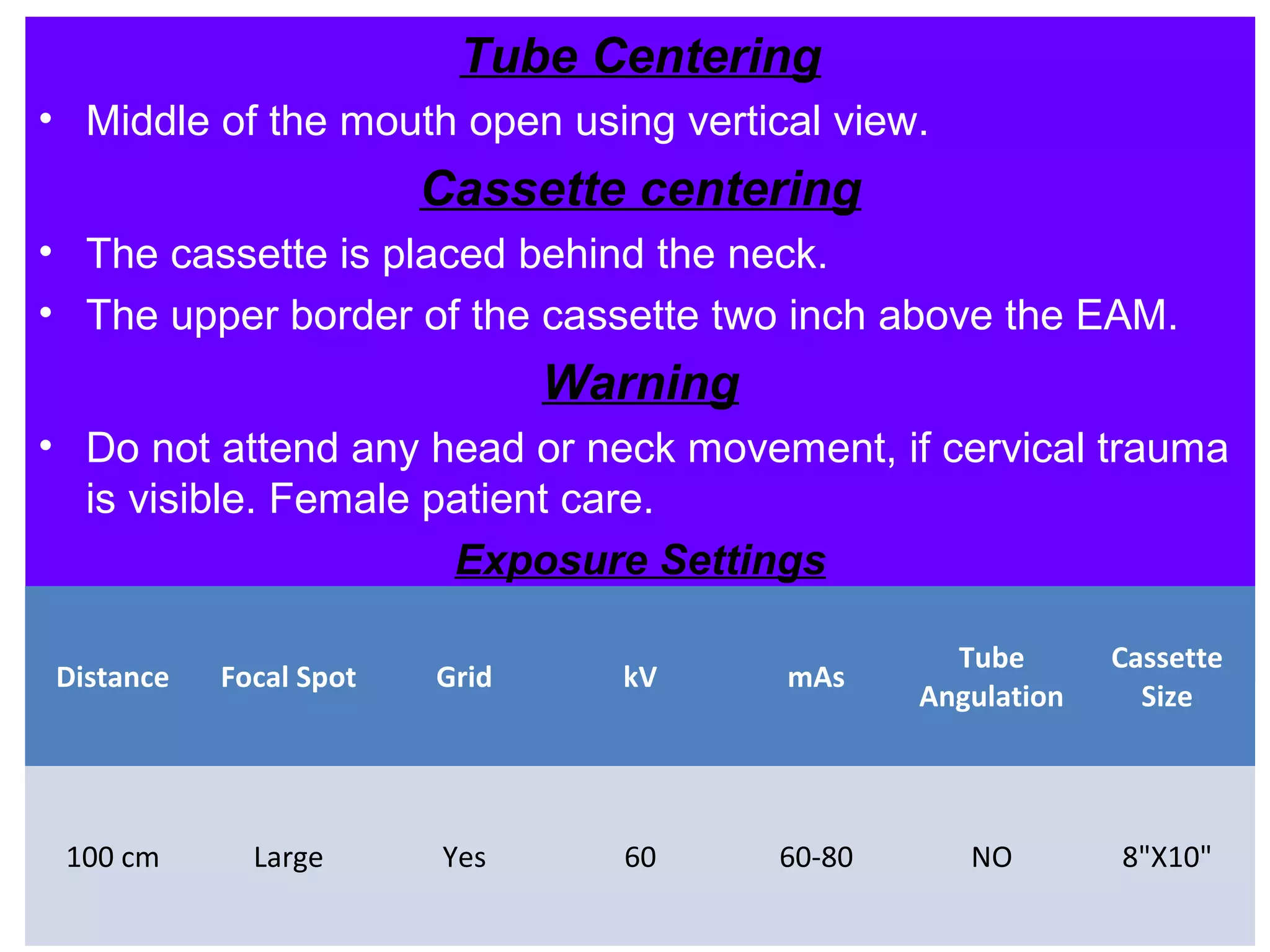 Radiography Positioning Spine | PPT