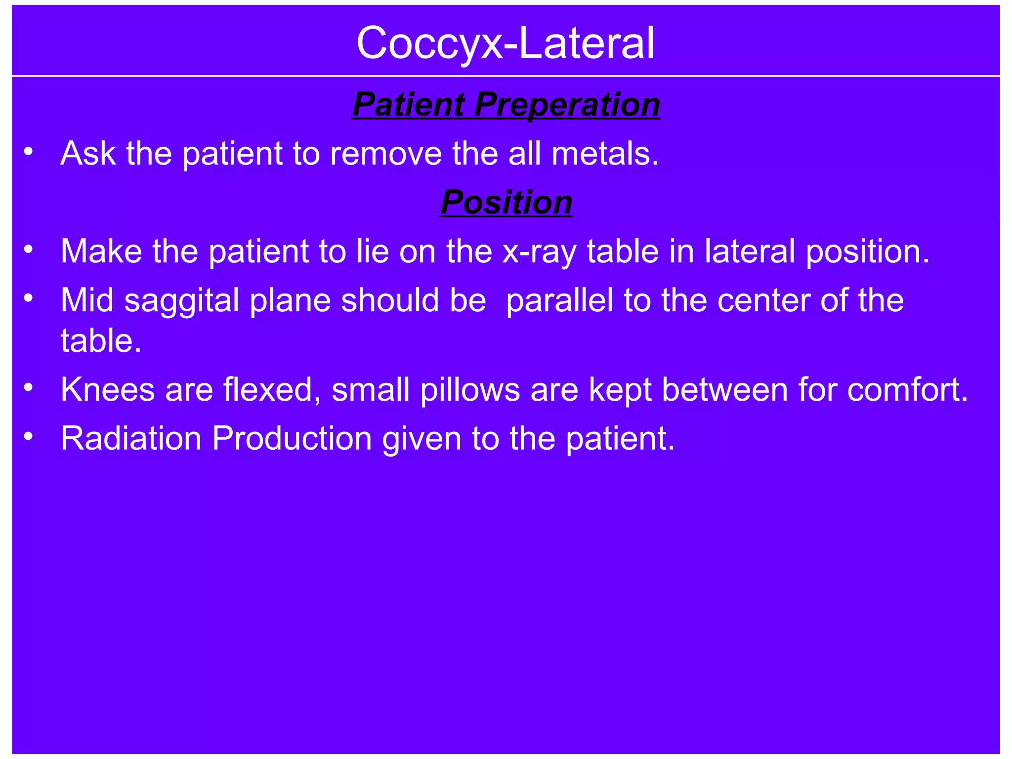 Radiography Positioning Spine | PPT