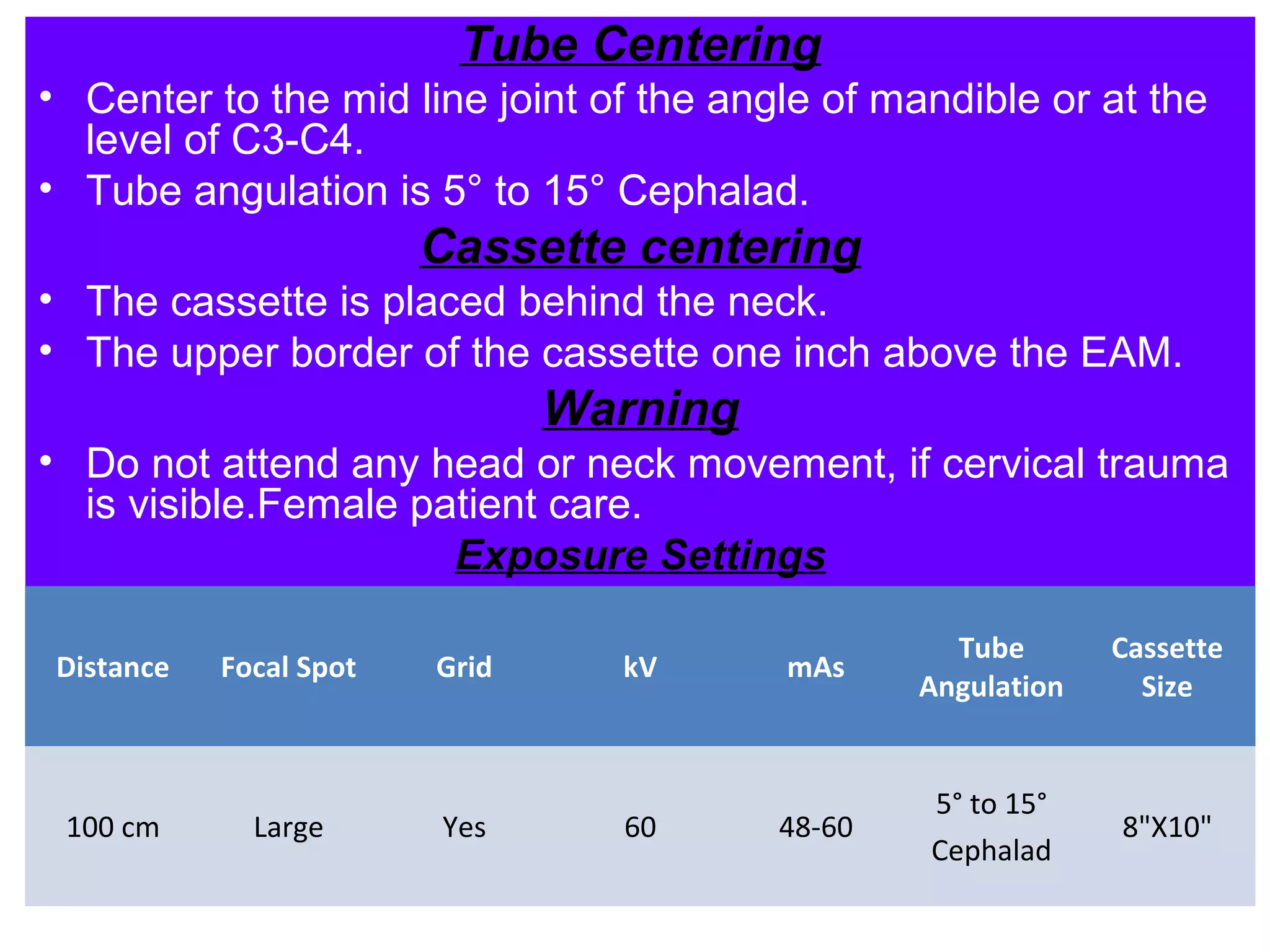 Radiography Positioning Spine | PPT