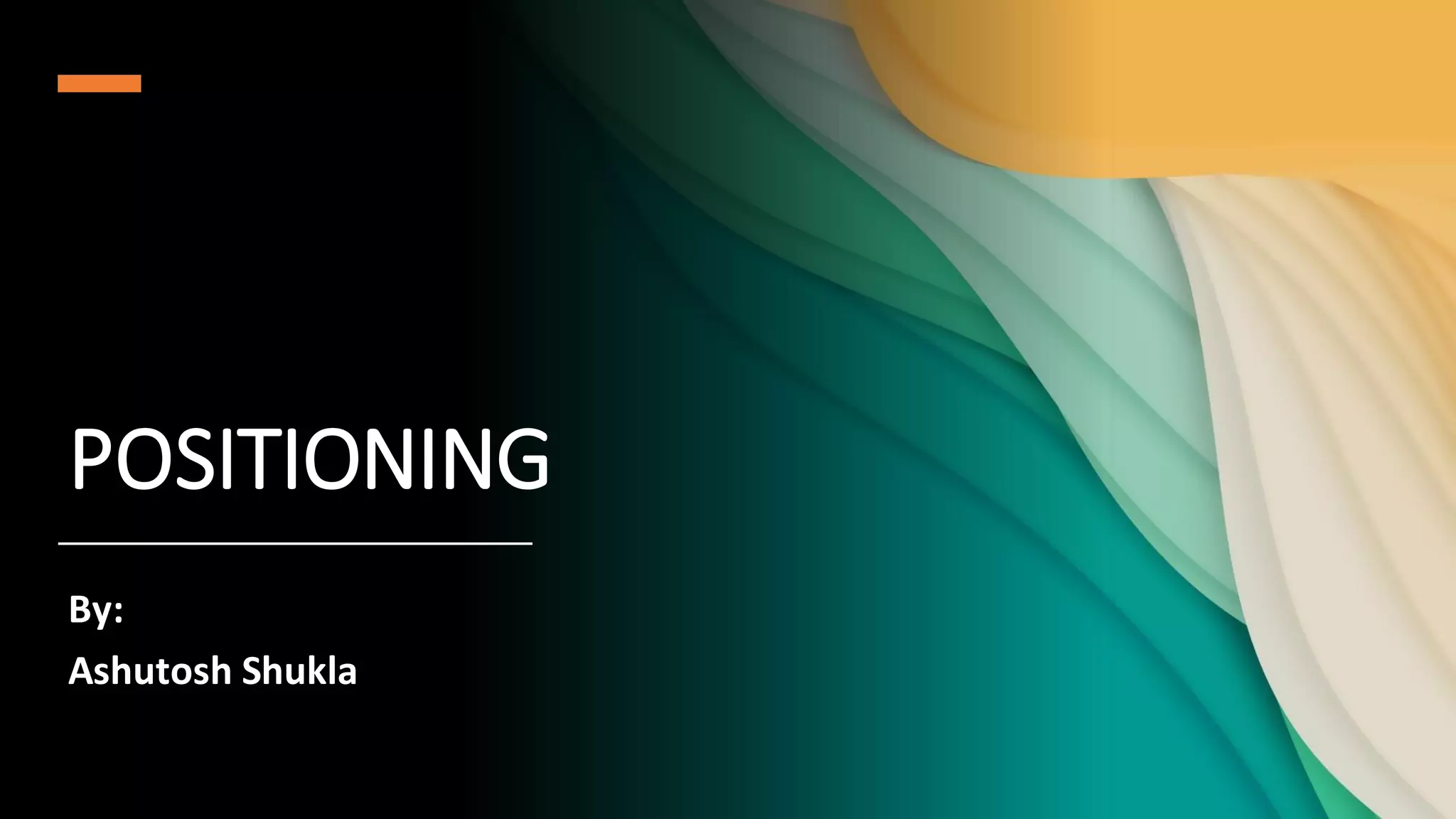 Positioning strategies and product differentiation | PPT