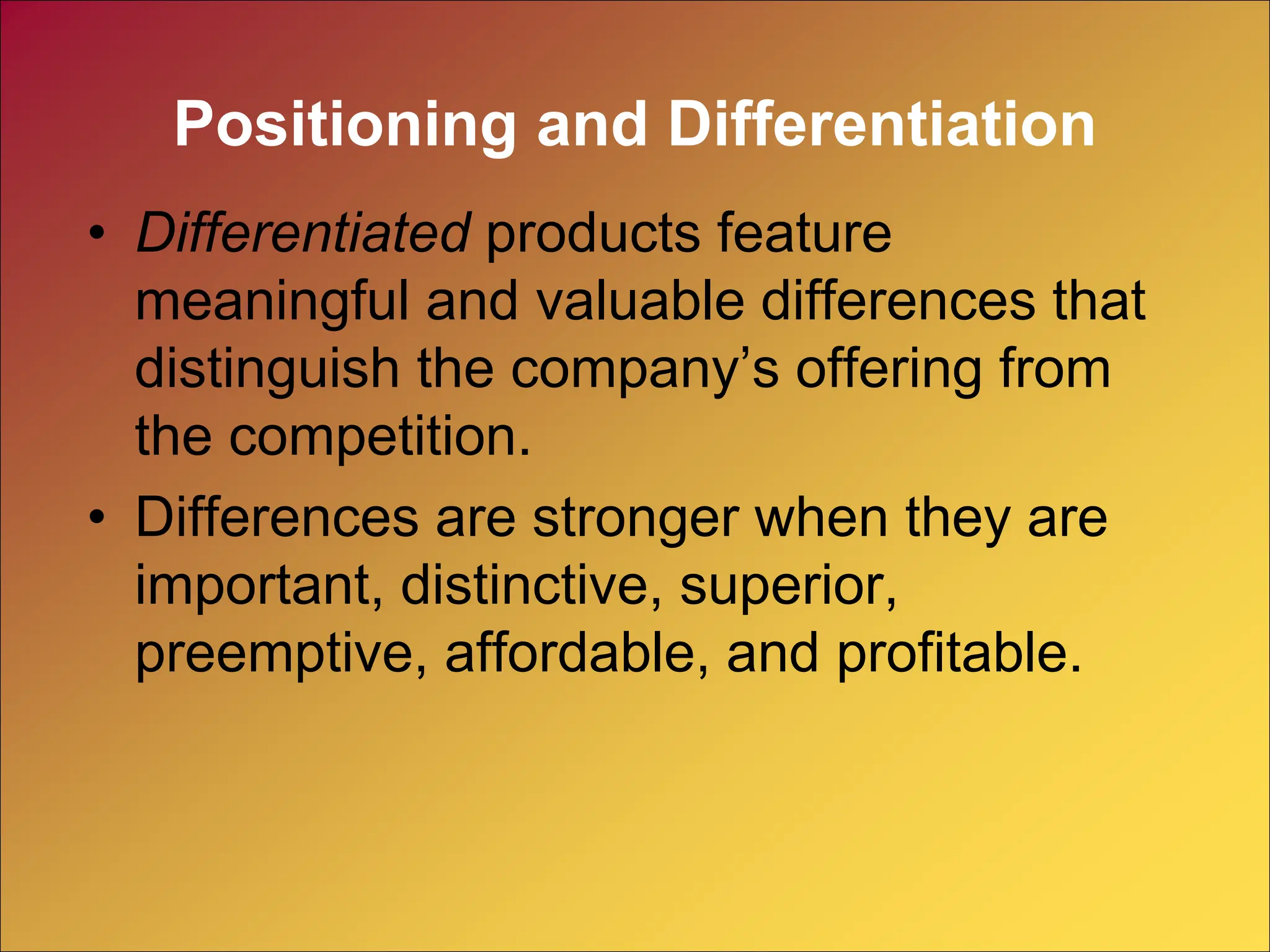 positioning.pptstrategies of positioning | PPT