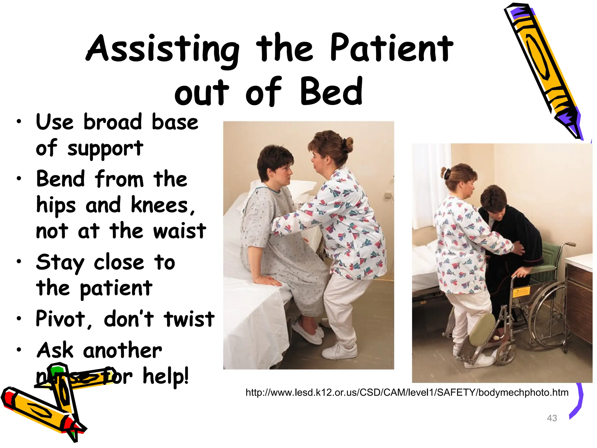 positioning and moving an adult patients | PPT