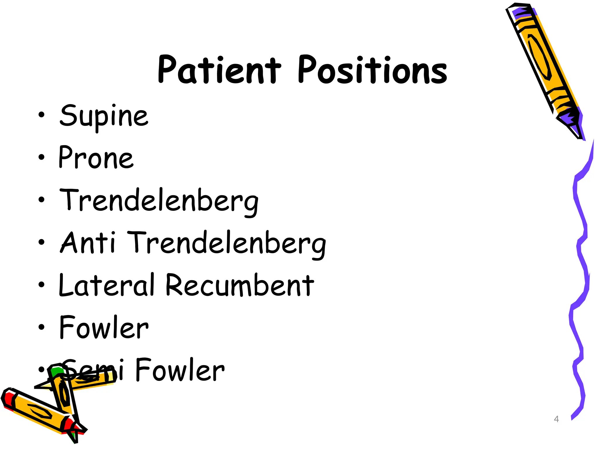 positioning and moving the adult patients | PPT