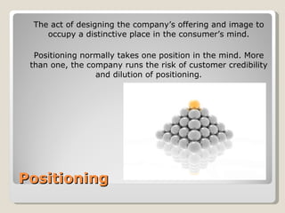 Product Positioning and Product Life Cylce | PPT