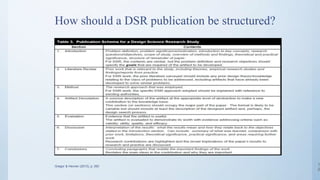 Positioning and presenting design science research for maximum impact ...