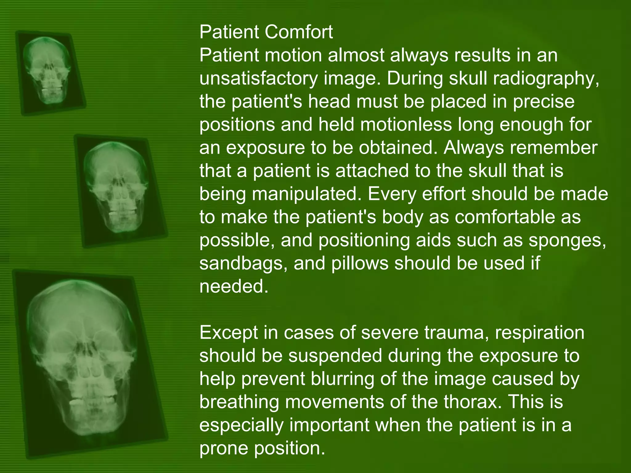 Positioning and radiographic anatomy of the skull | PPT