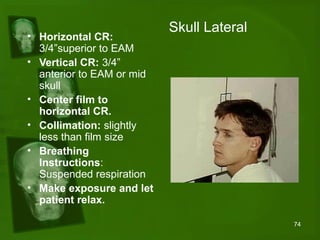 Positioning and radiographic anatomy of the skull | PPT