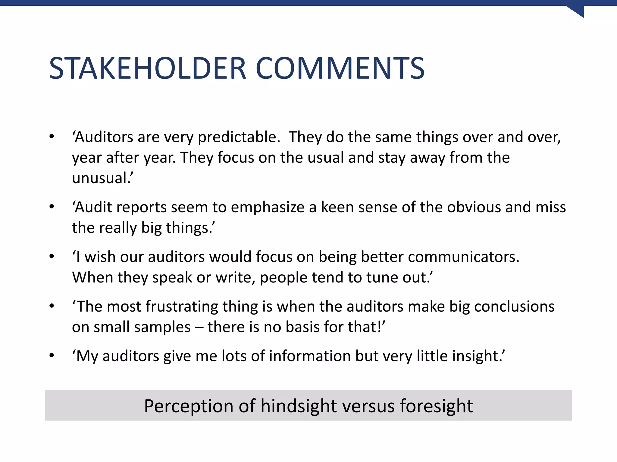 Positioning Internal Audit for the Future | PPTX