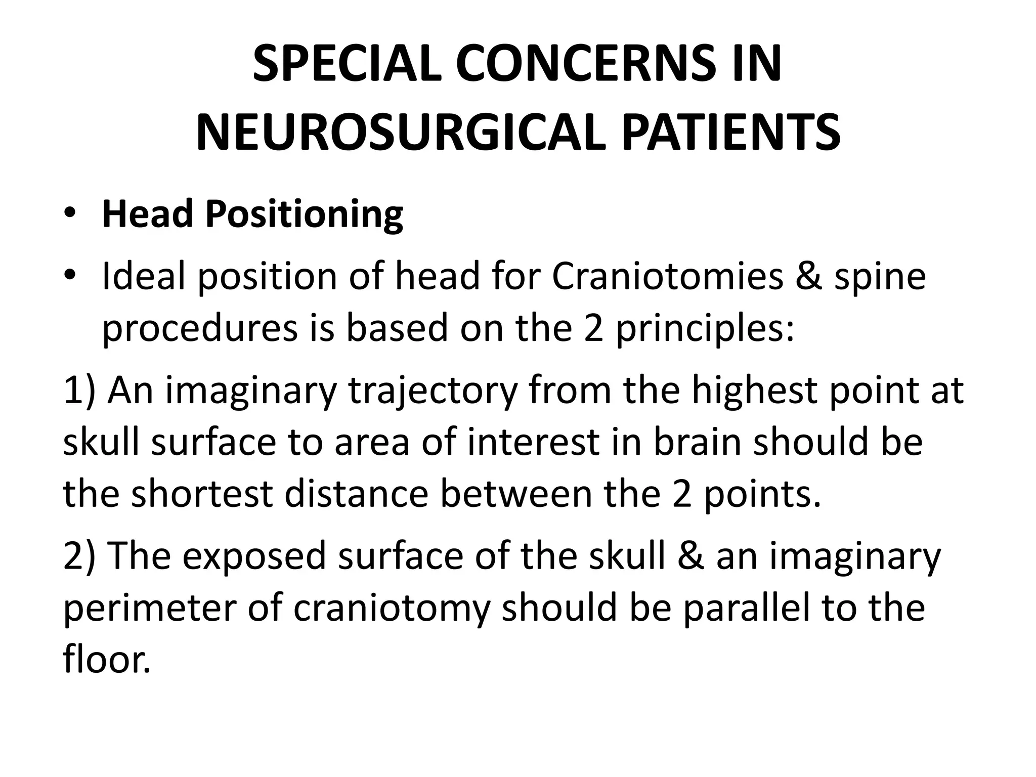 PATIENT POSITIONING AND ANAESTHESIA ppt | PPTX