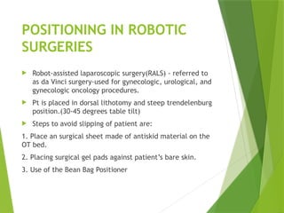 Positioning In Anaesthesia ppt., different types,advantages,side ...