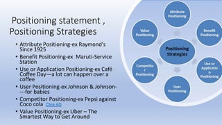 Positioning in marketing | PPTX