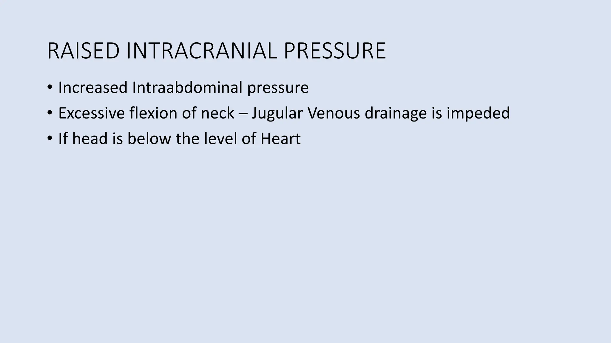 DIFFERENT POSITIONING IN NEUROANAESTHESIA | PPTX