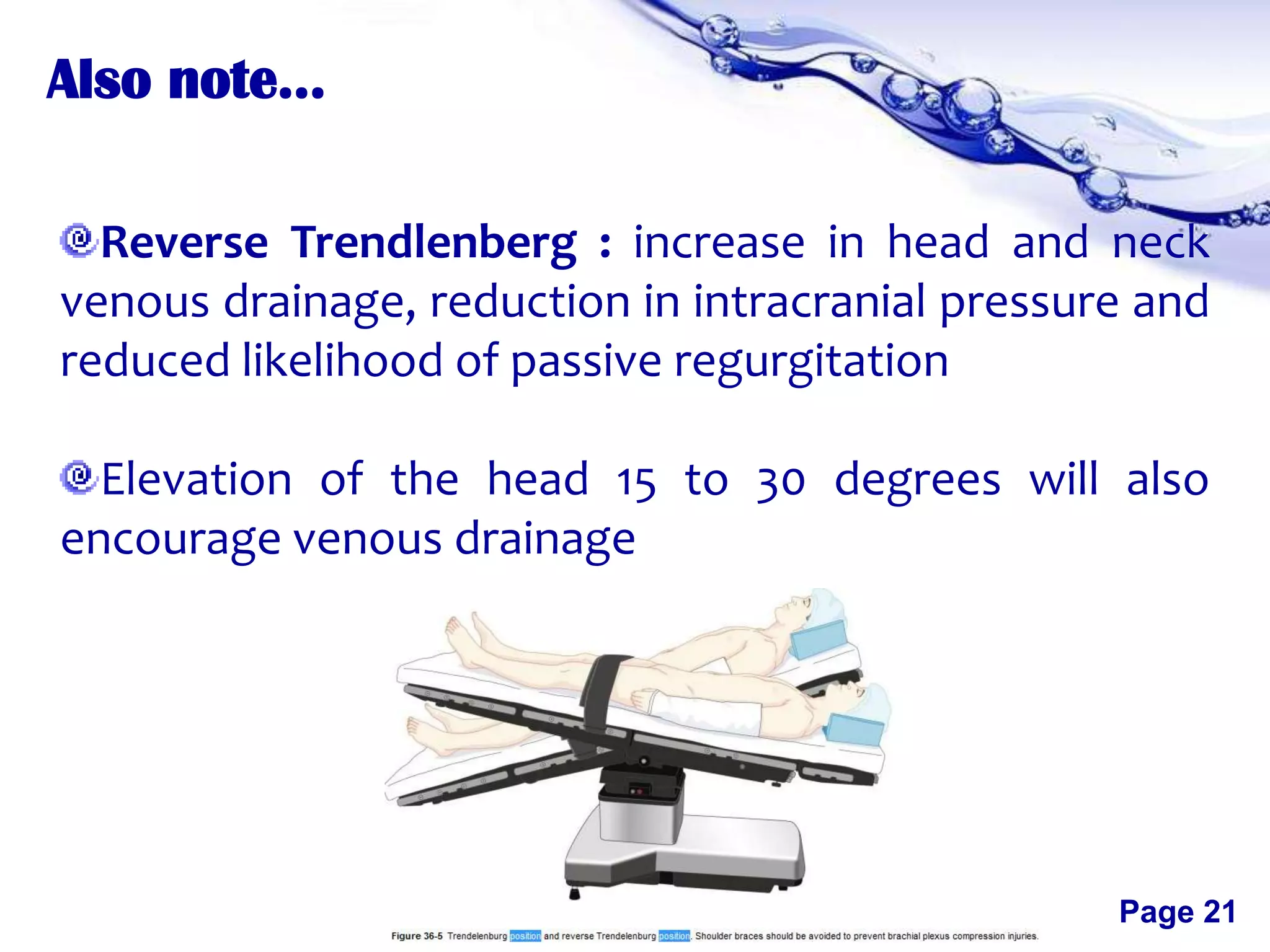 Positioning in neurosurgeries | PPTX