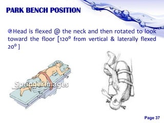 Positioning in neurosurgeries | PPTX