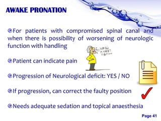 Positioning in neurosurgeries | PPTX