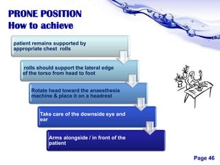 Positioning in neurosurgeries | PPTX