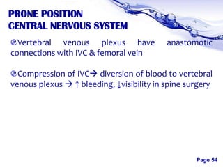 Positioning in neurosurgeries | PPTX