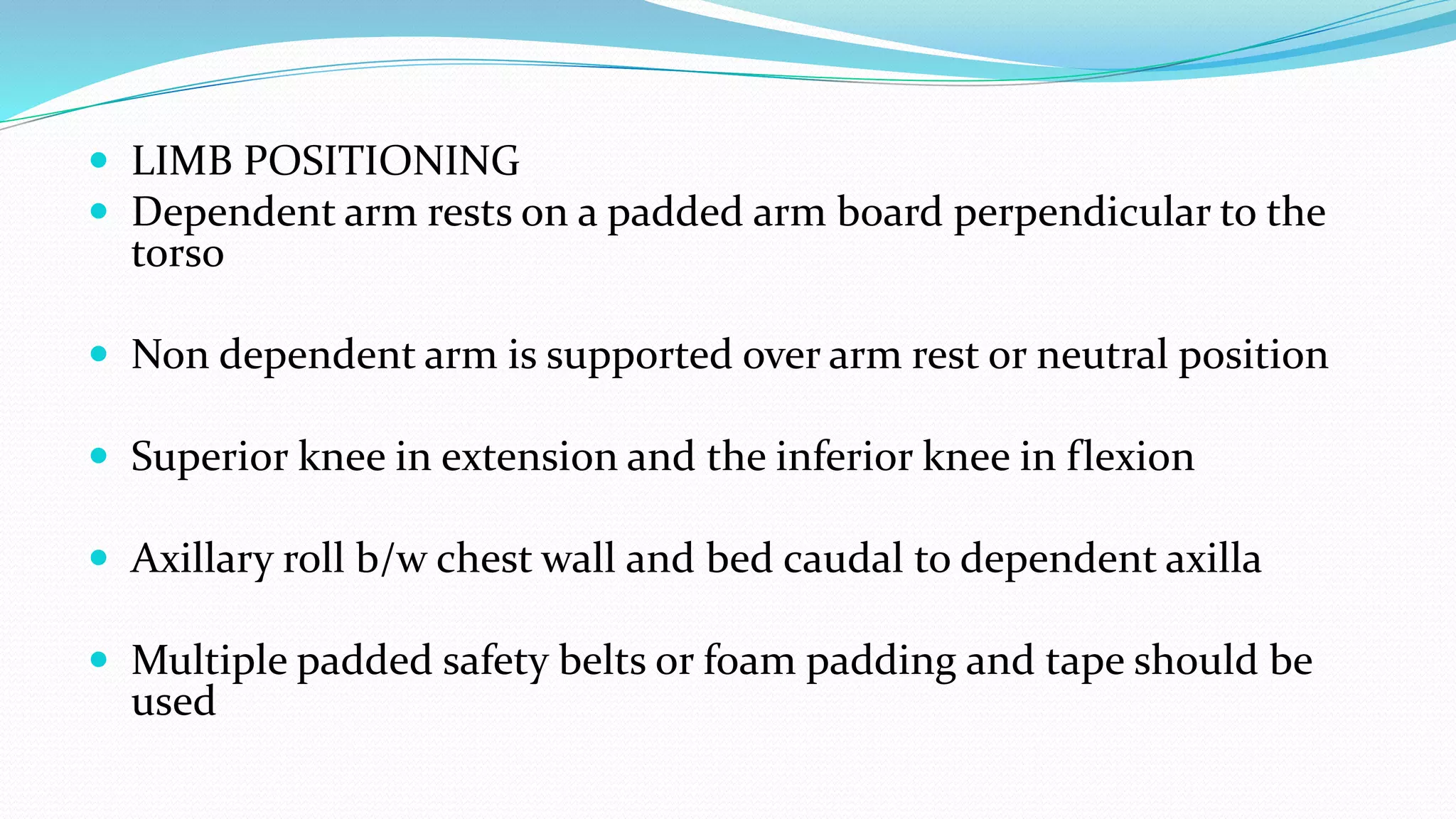 Positioning in neurosurgery | PPTX