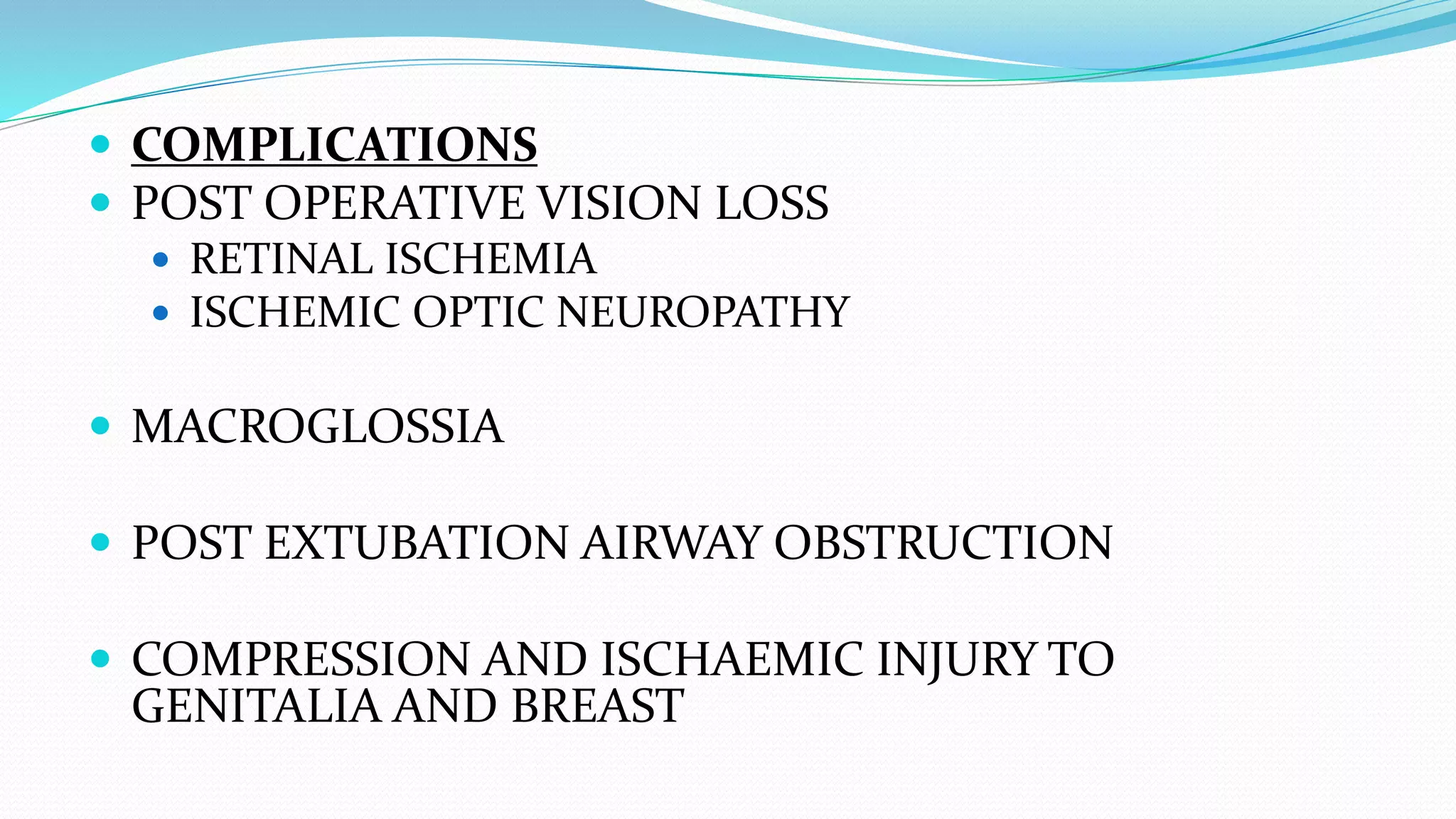 Positioning in neurosurgery | PPTX
