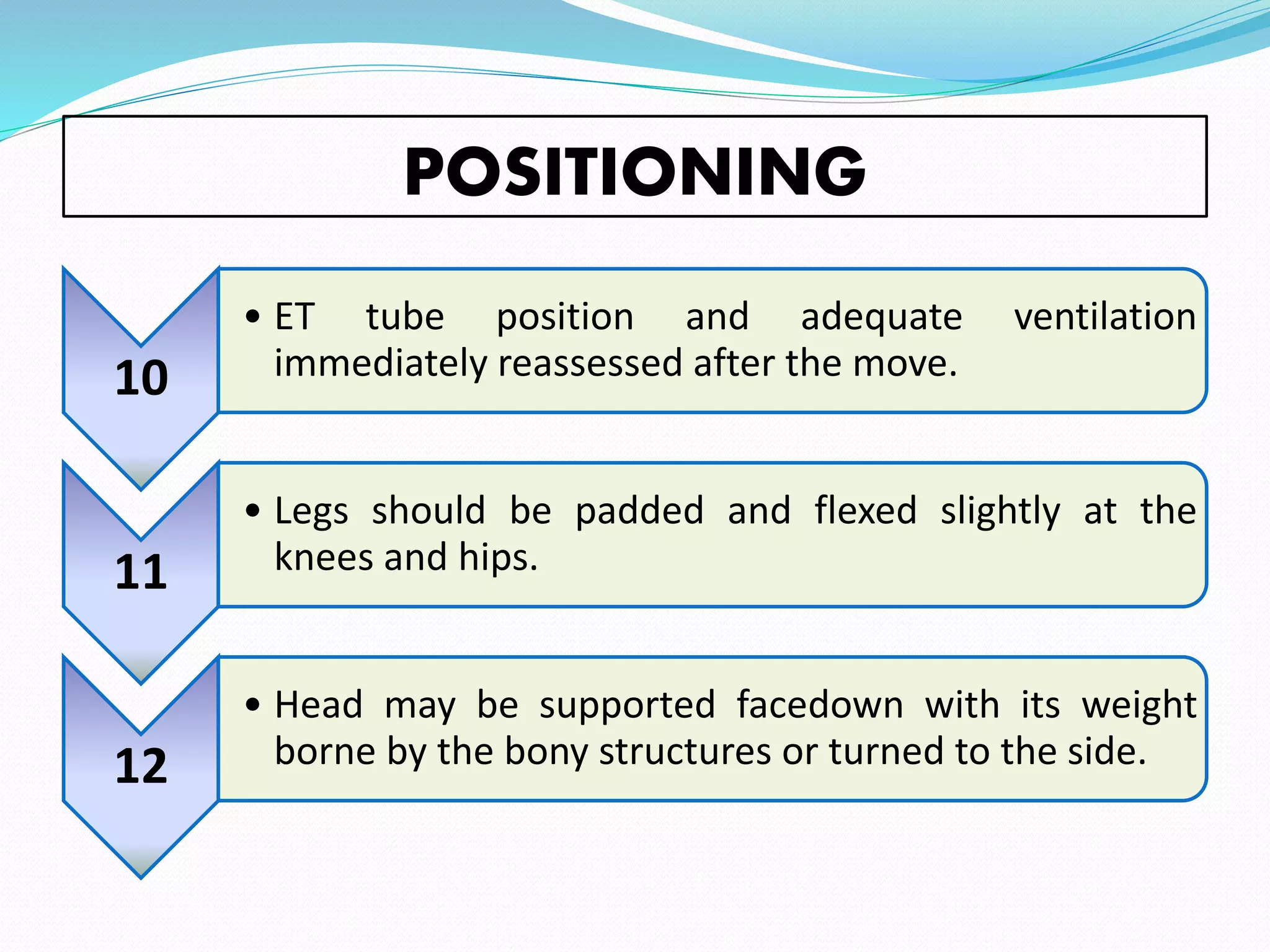 Positioning in neurosurgical procedures | PPTX
