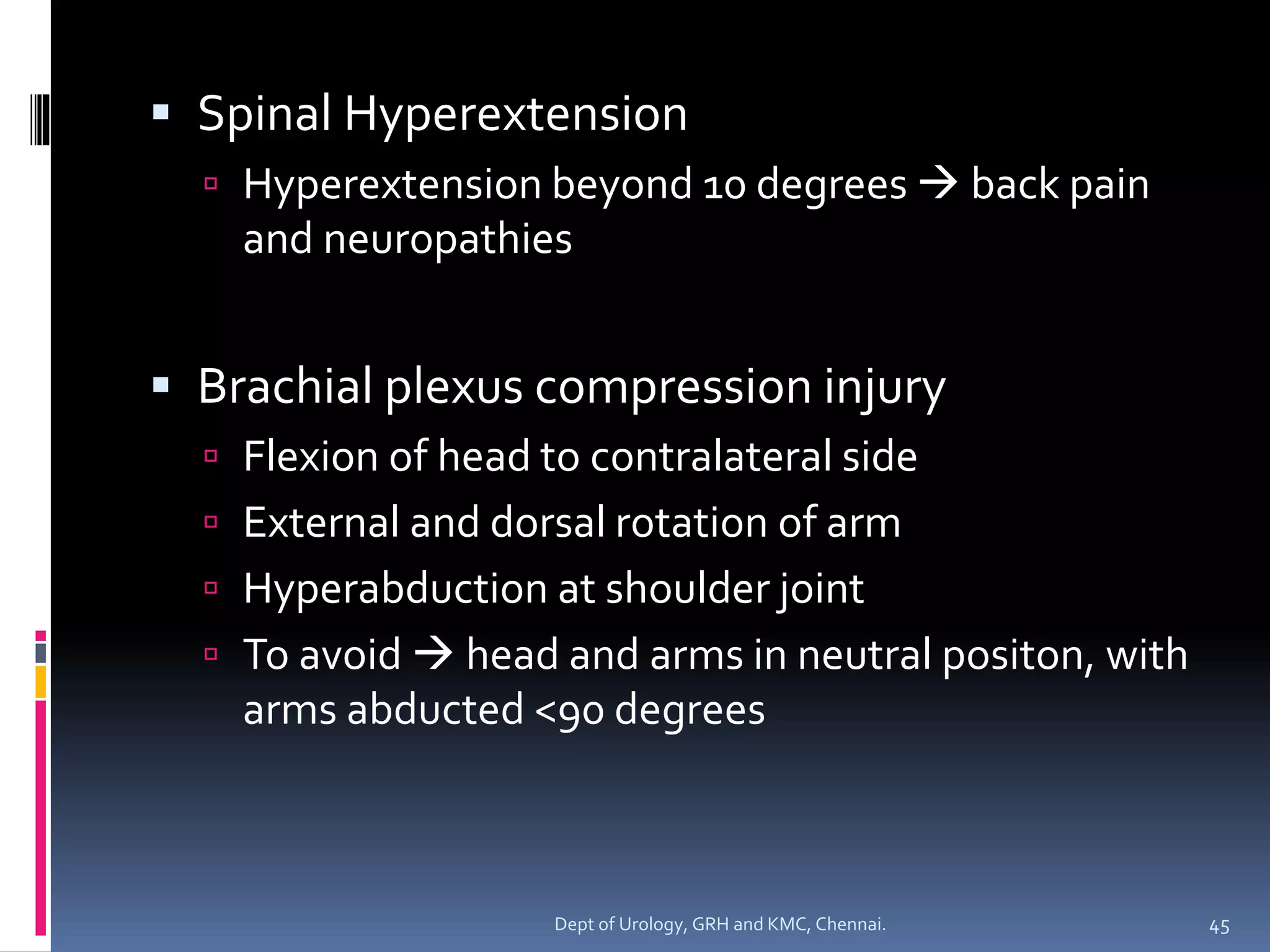 Positioning in urological procedures | PDF