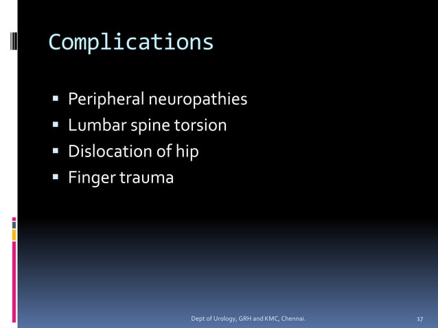Positioning in urological procedures | PDF