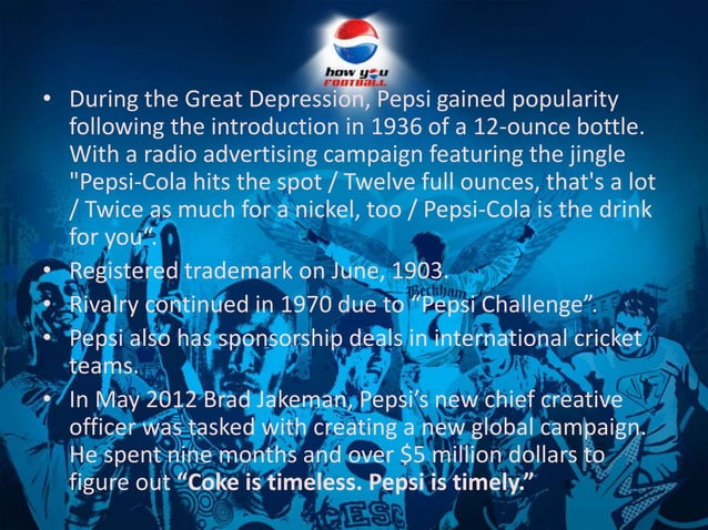 Positioning of pepsi and coca cola | PPT