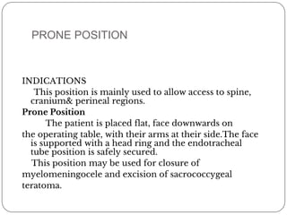 Positioning of perineal surgery | PPTX